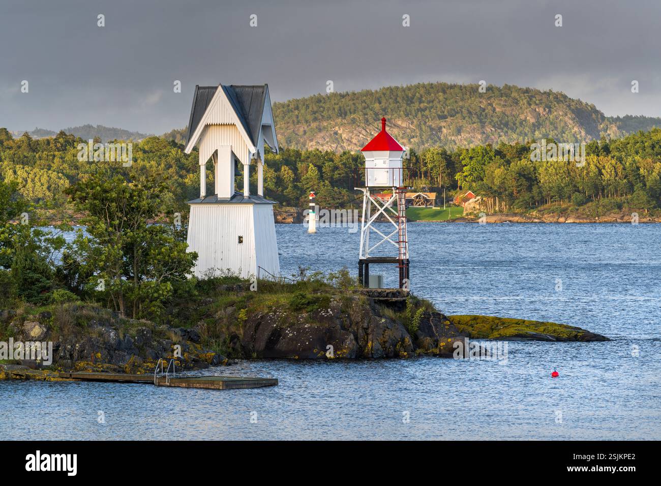 Langesund lighthouse hi-res stock photography and images - Alamy