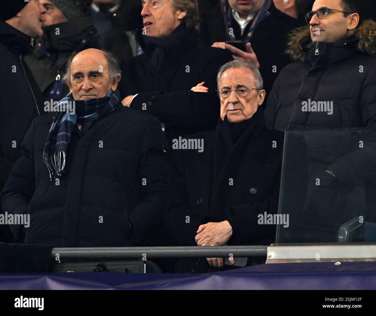 Manchester, UK. 11th Feb, 2025. Real Madrid president Florentino Pérez ...