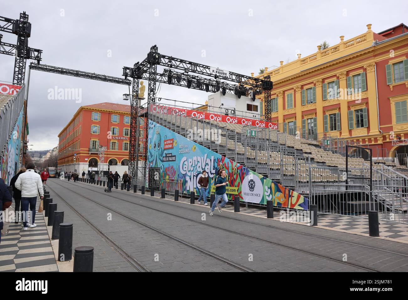 February 11, 2025 Nice, France. The Nice Carnival is the No. 1 carnival ...