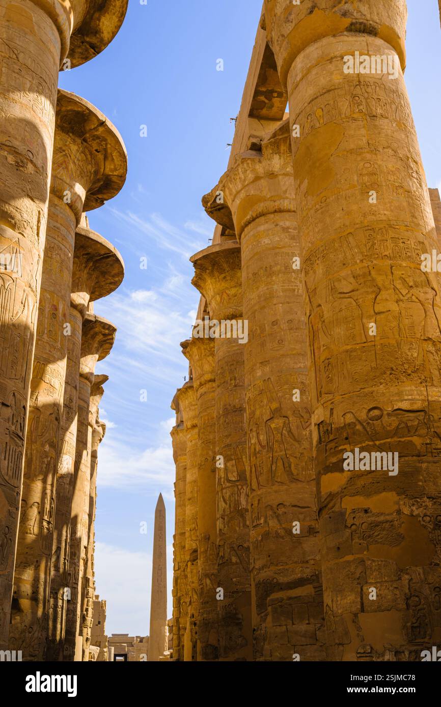 Karnak Temple Complex, Luxor, Egypt Stock Photo - Alamy