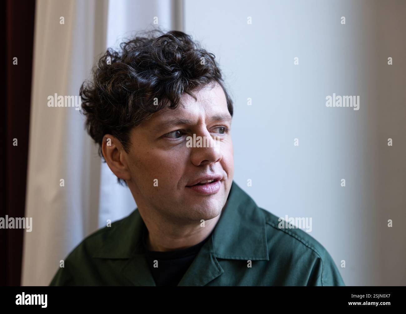 Berlin, Germany. 11th Feb, 2025. Portrait of "The White Lotus" actor ...