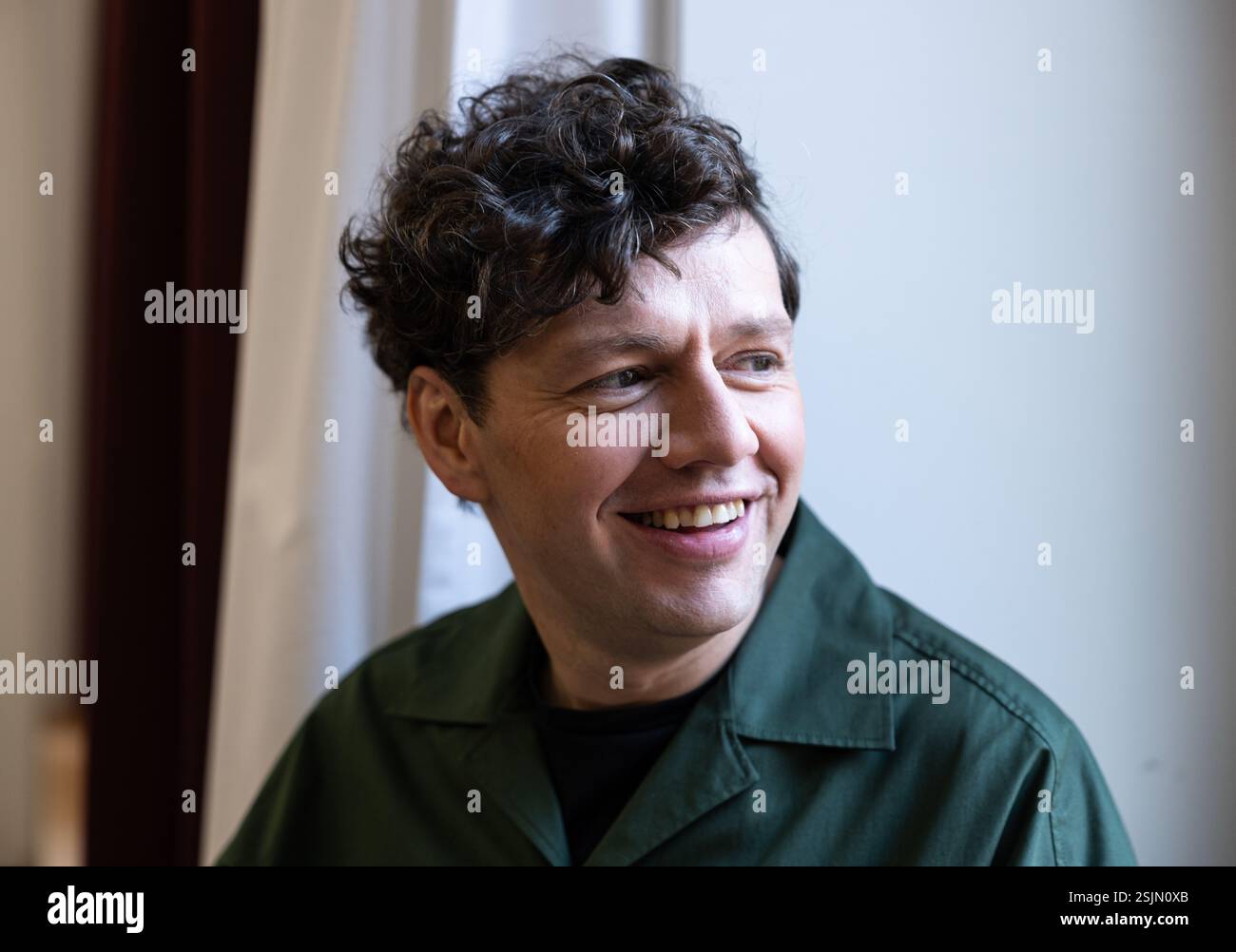 Berlin, Germany. 11th Feb, 2025. Portrait of "The White Lotus" actor ...