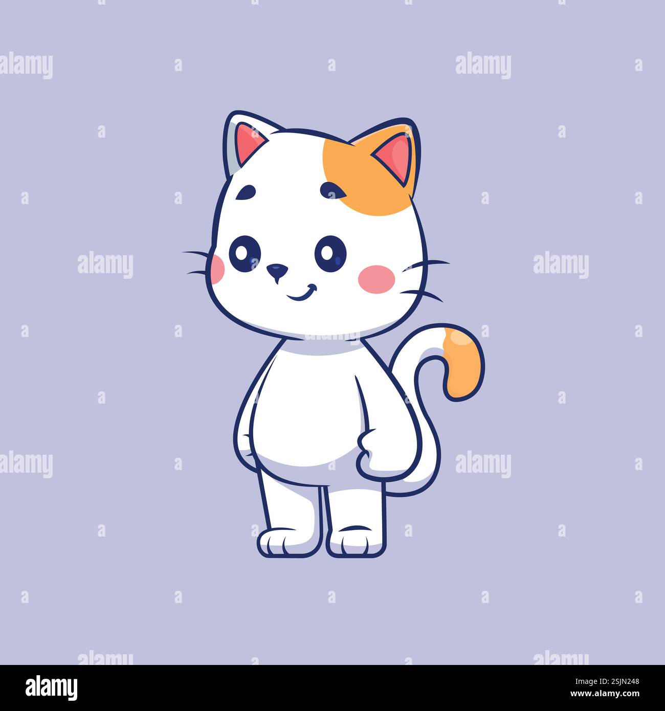 Draw vector illustration character design collection stickers funny ...