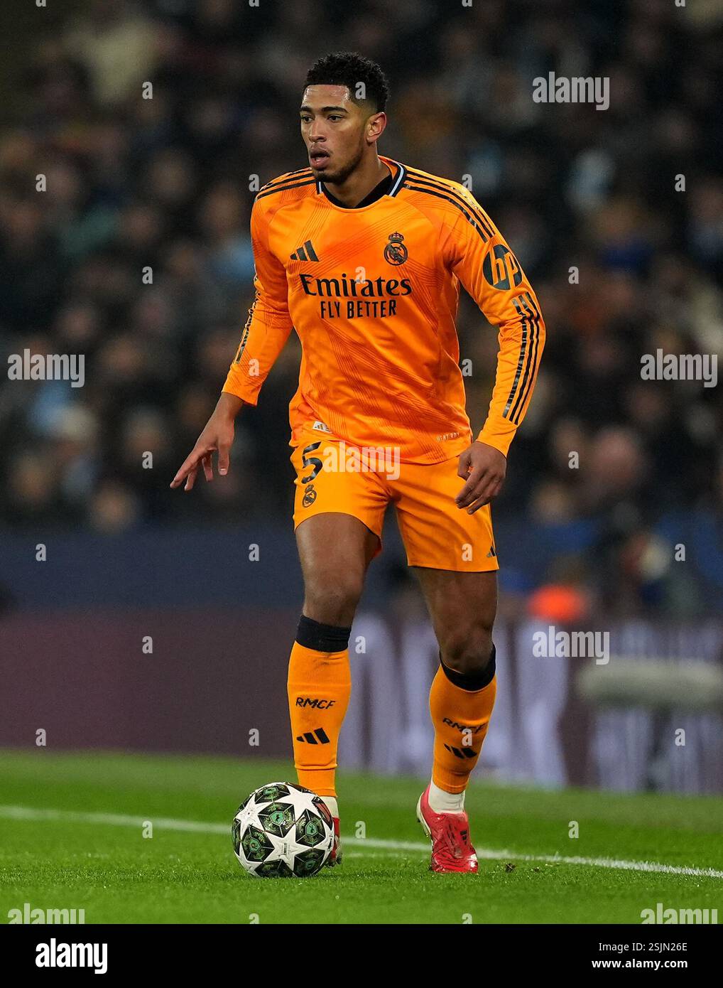 Real Madrid's Jude Bellingham during the UEFA Champions League Knockout ...