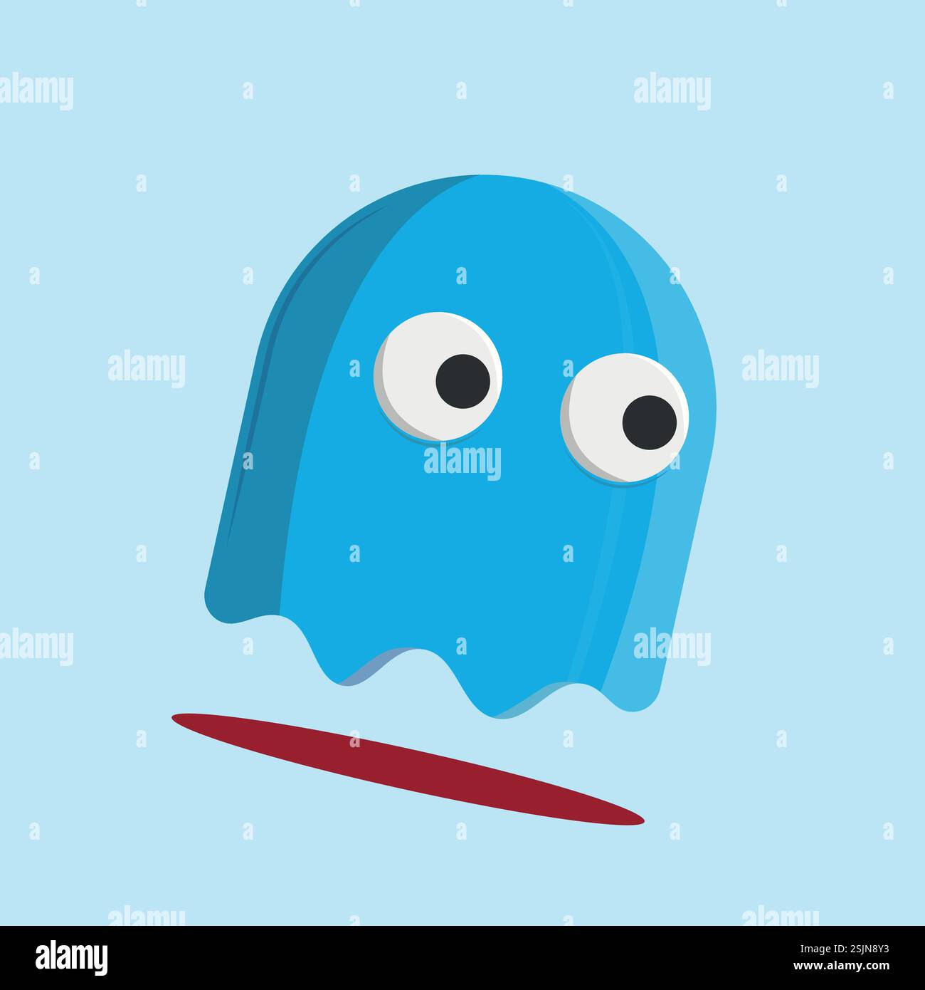 Devil halloween creepy character Stock Vector Images - Alamy