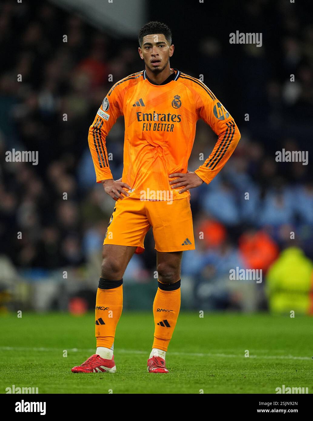 Real Madrid's Jude Bellingham during the UEFA Champions League Knockout ...