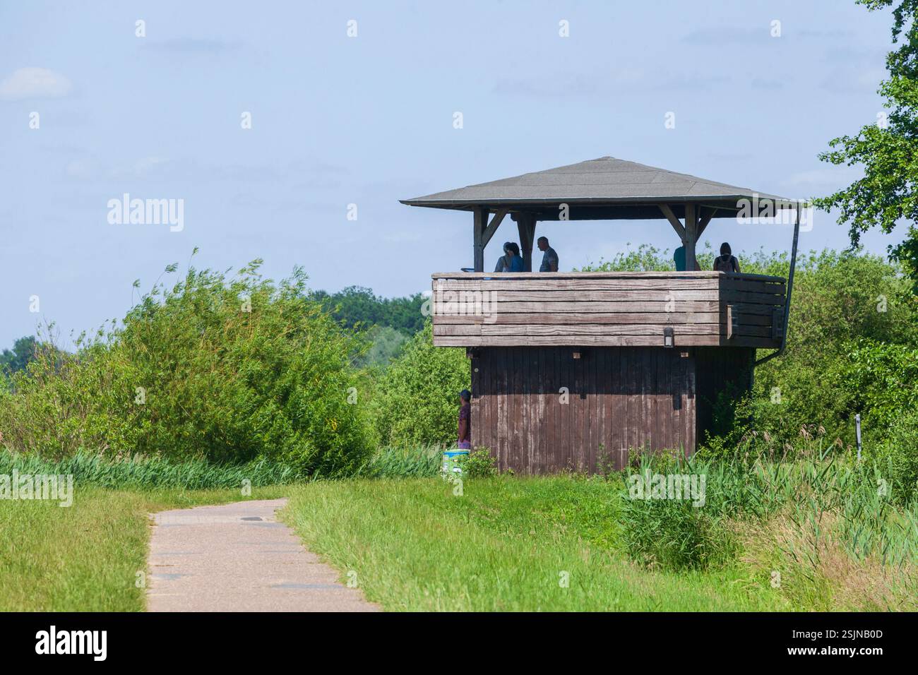 Observation tower on lake dummer hi-res stock photography and images ...