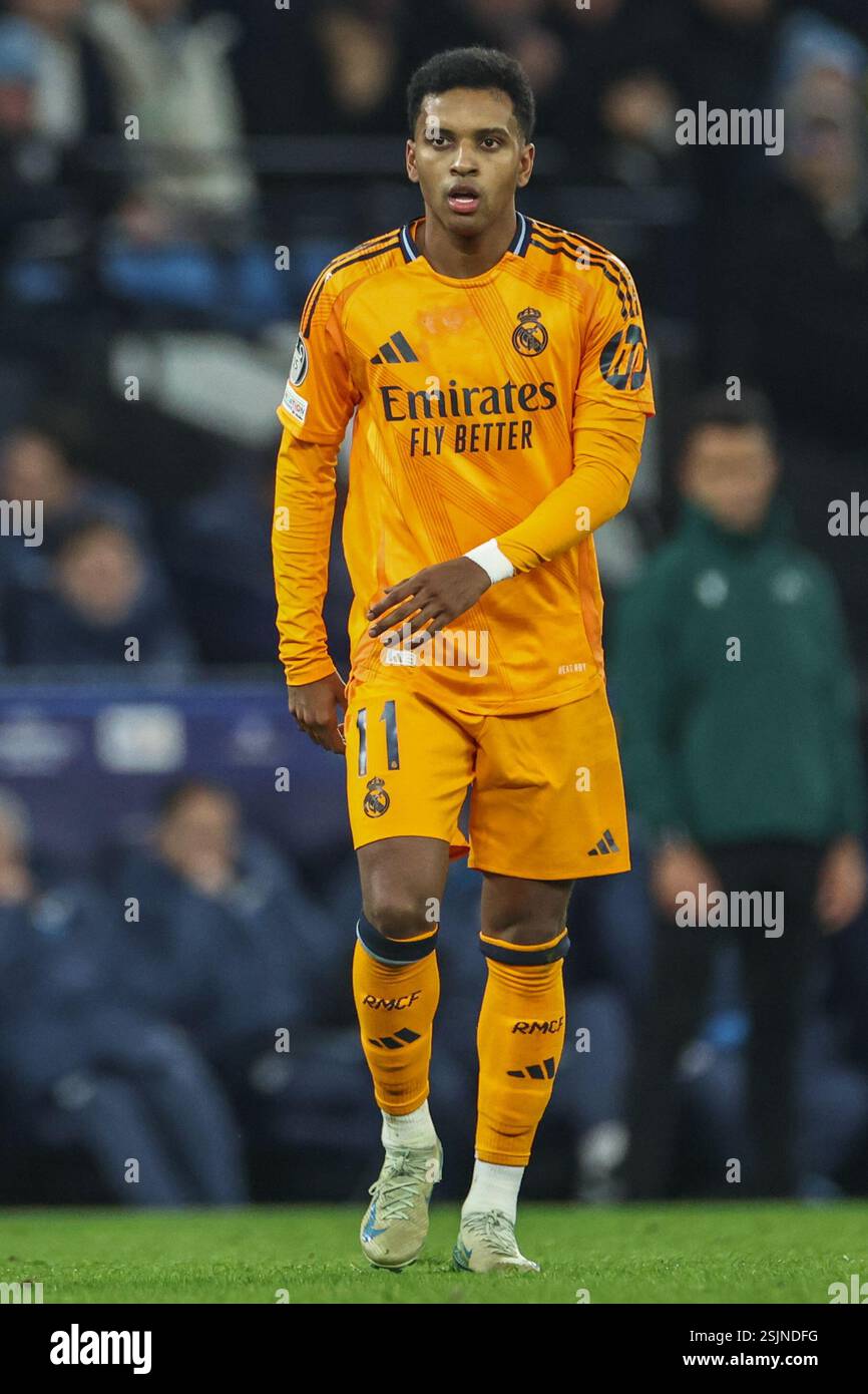 Rodrygo of Real Madrid during the UEFA Champions League Knockout Round ...