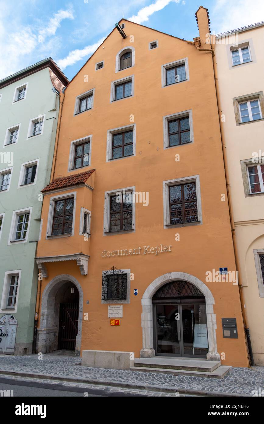 Regensburg, Germany - June 14, 2024 - Kepler museum and death house of ...