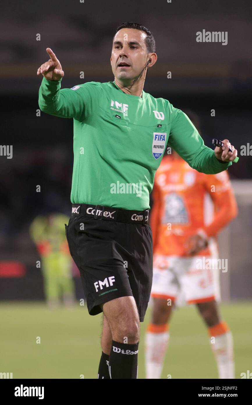 Mexico City, Mexico. 09th Feb, 2025. Referee César Arturo Ramos during ...