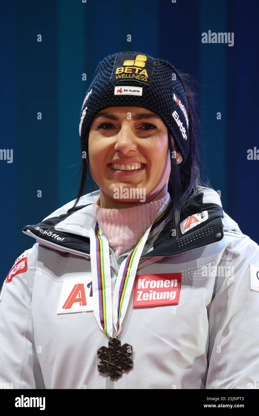Saalbach, Austria. 11th Feb, 2025. FIS Alpine World Ski Championships ...