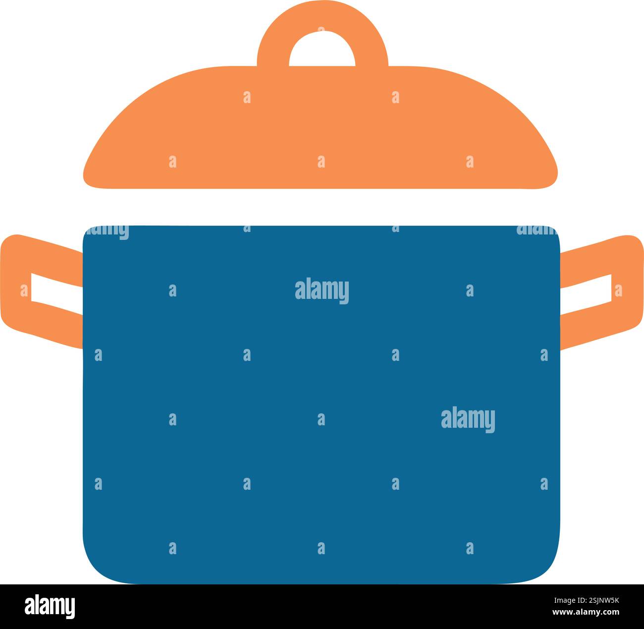 Pot icon for restaurant branding hi-res stock photography and images ...