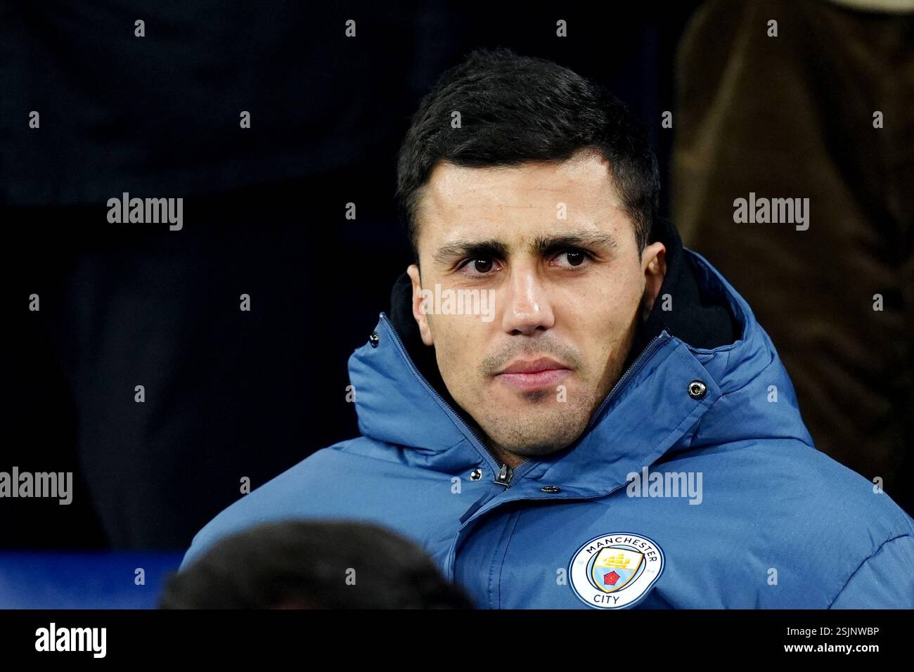 Manchester City's Rodri during the UEFA Champions League Knockout Phase ...