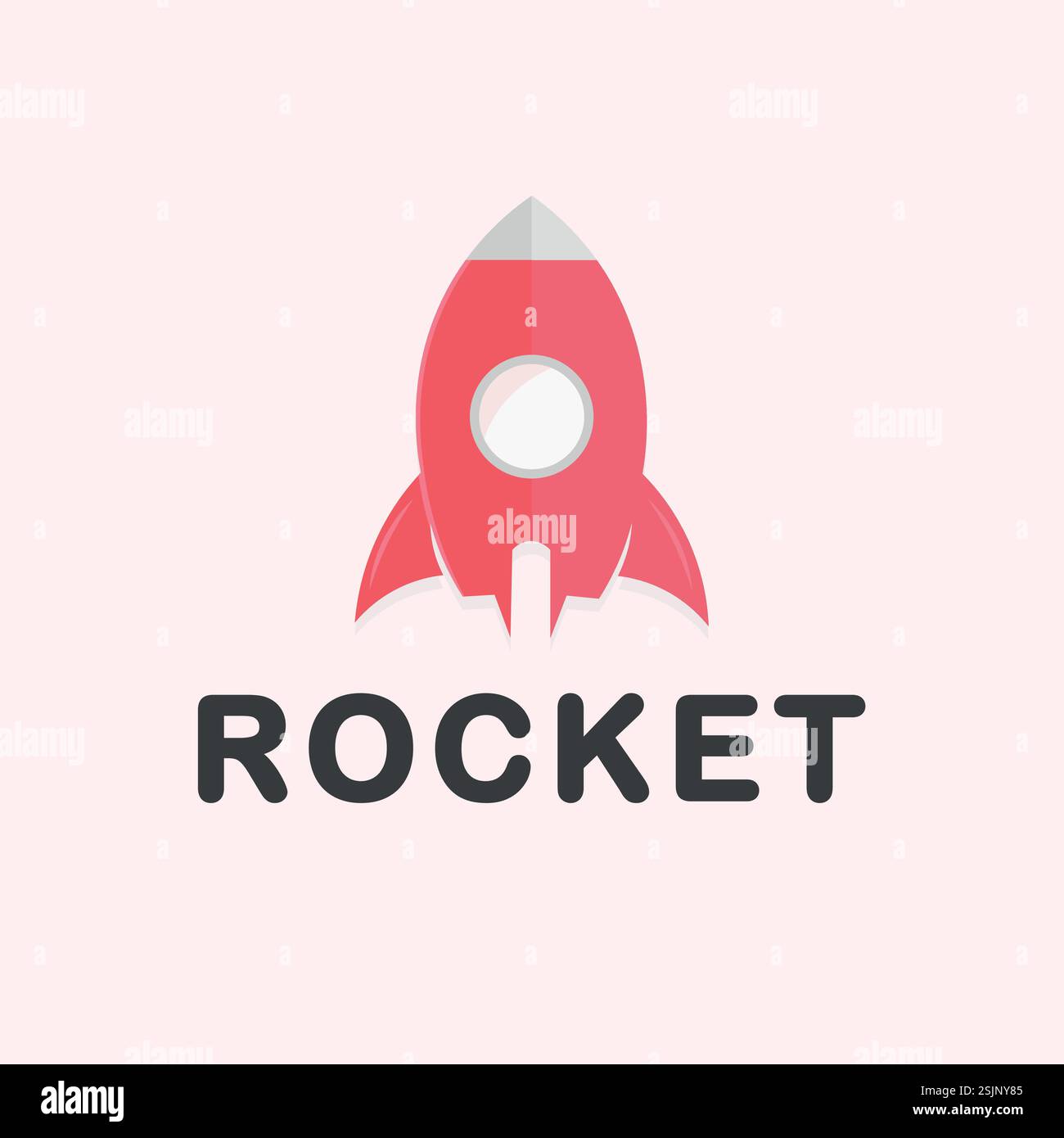 A rocket taking off into space Stock Vector Image & Art - Alamy