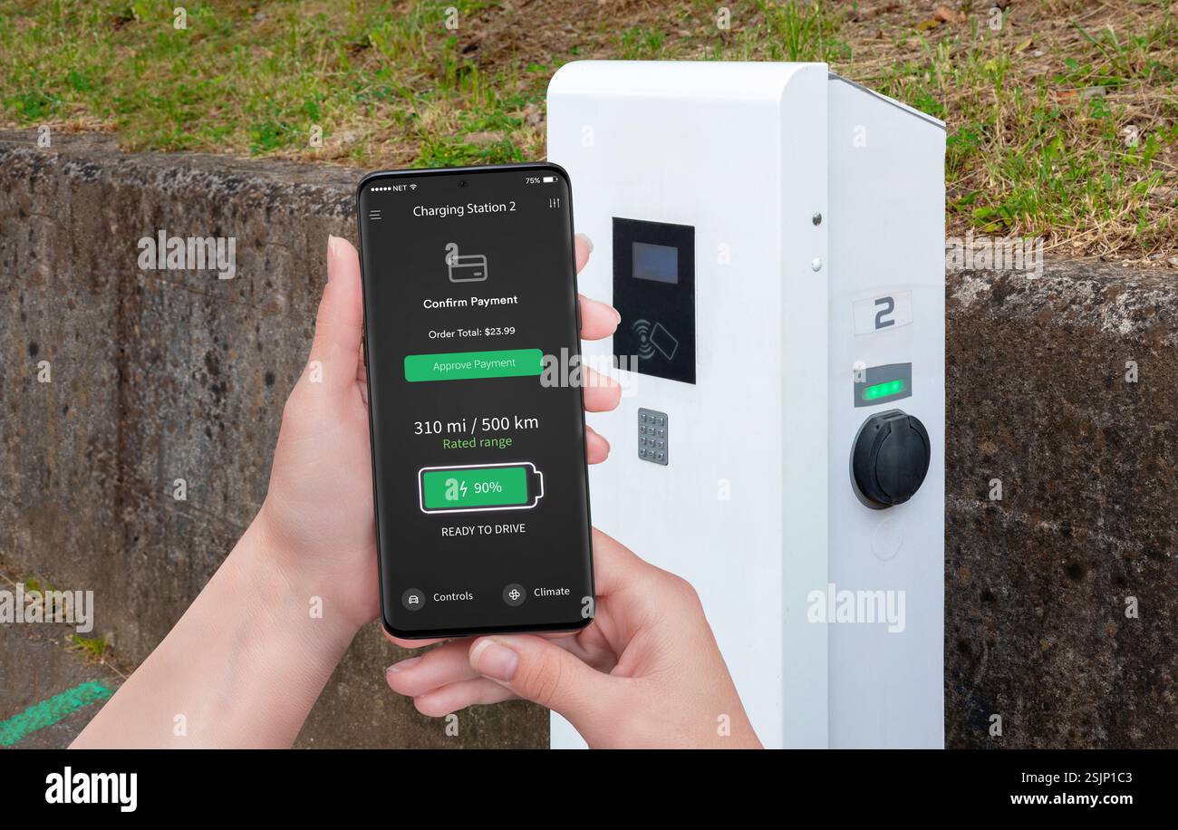 Smartcharging hi-res stock photography and images - Alamy