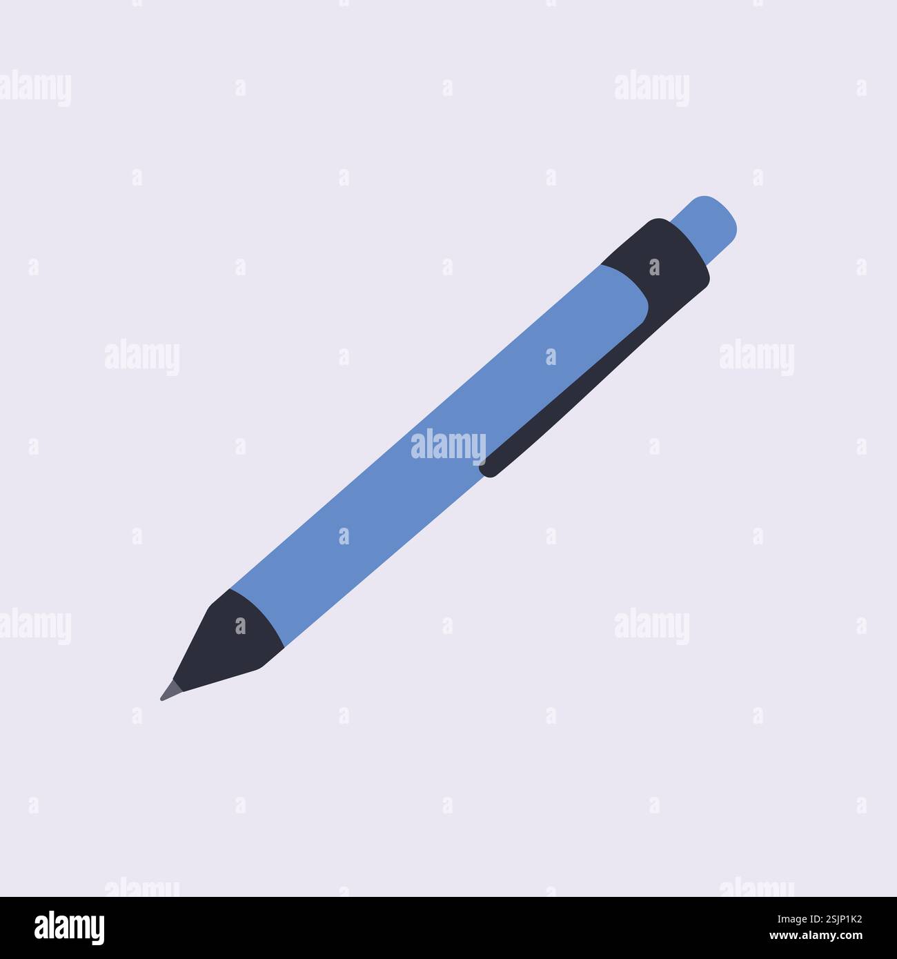 Vector pencil cartoon style vector illustration Stock Vector Image ...