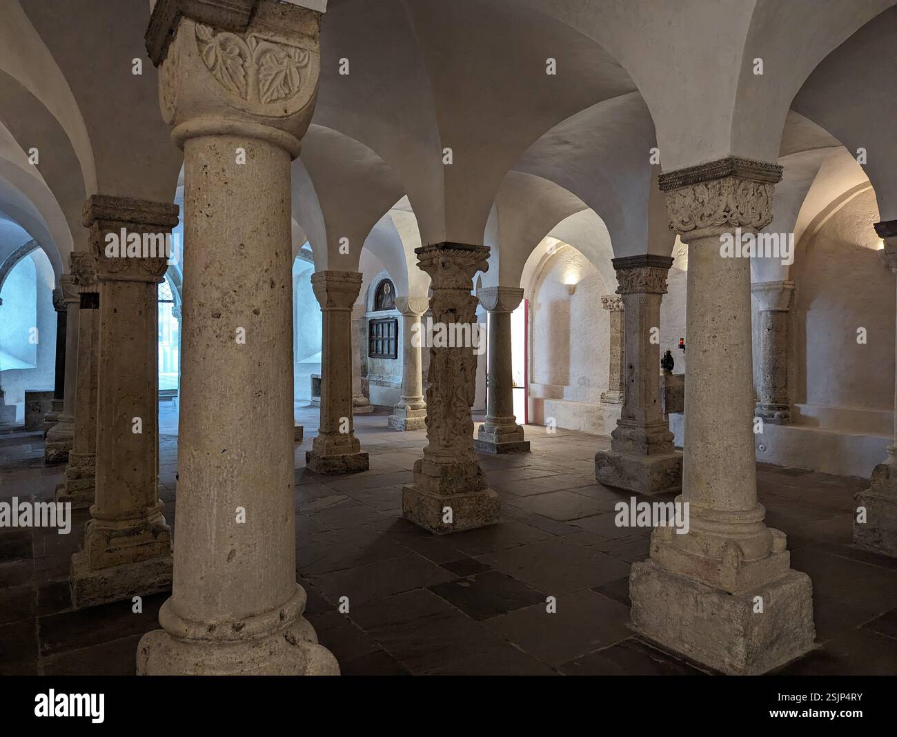 Freising, Germany - June 16, 2024 - Crypt of the Freising cathedral St ...