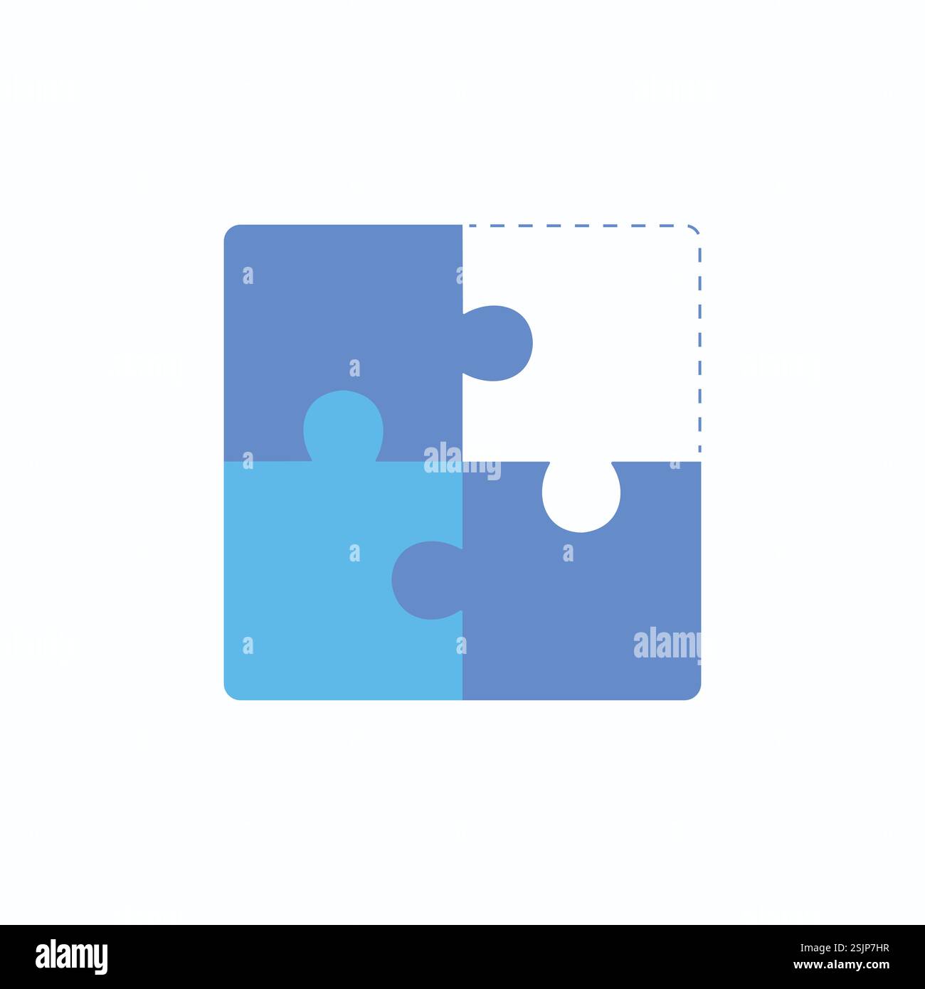Vector puzzle pieces background design Stock Vector Image & Art - Alamy