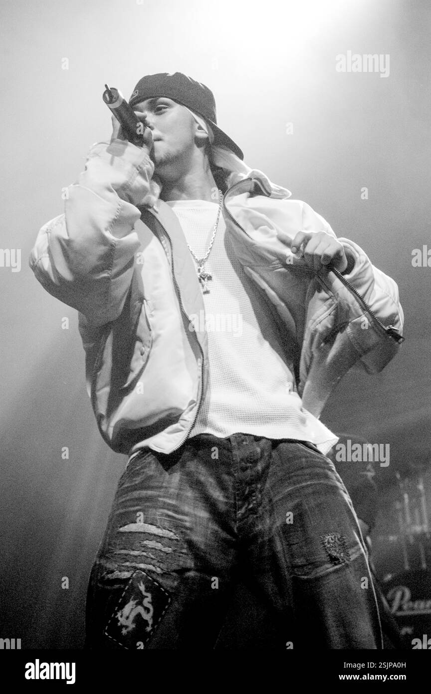 Billy Crawford performing live at Cardiff International Arena, CIA ...