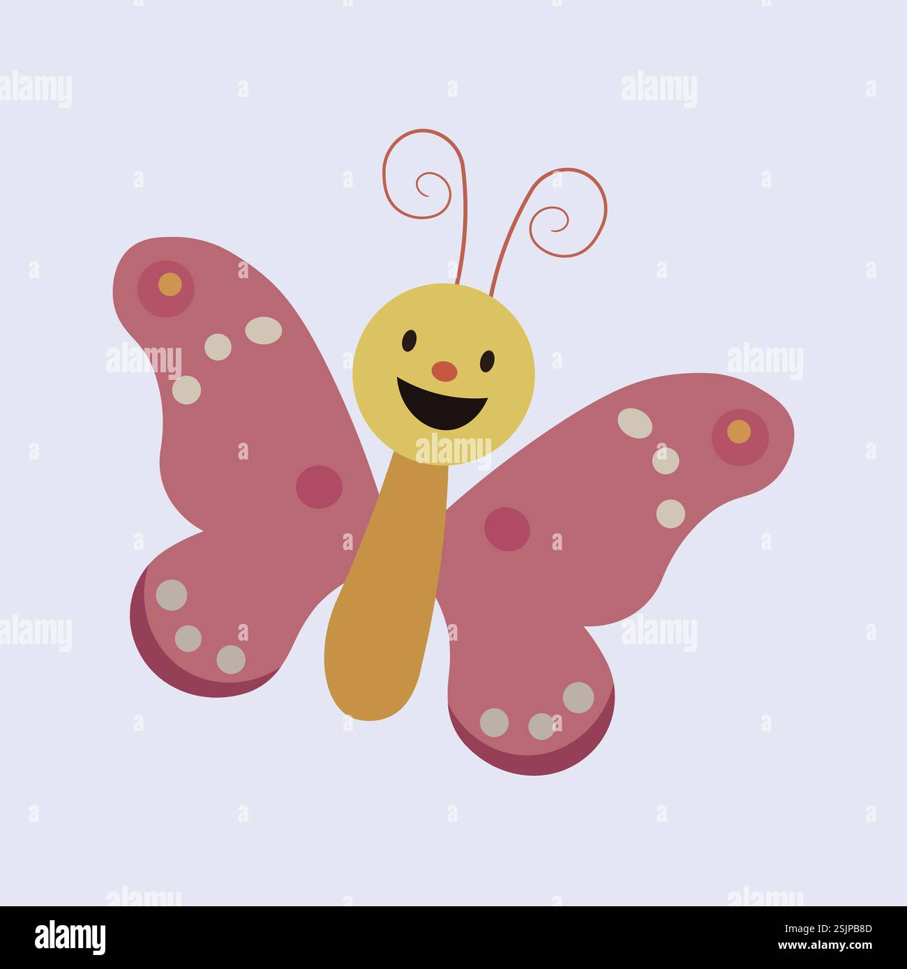 Vector assortment of cartoon butterflies Stock Vector Image & Art - Alamy