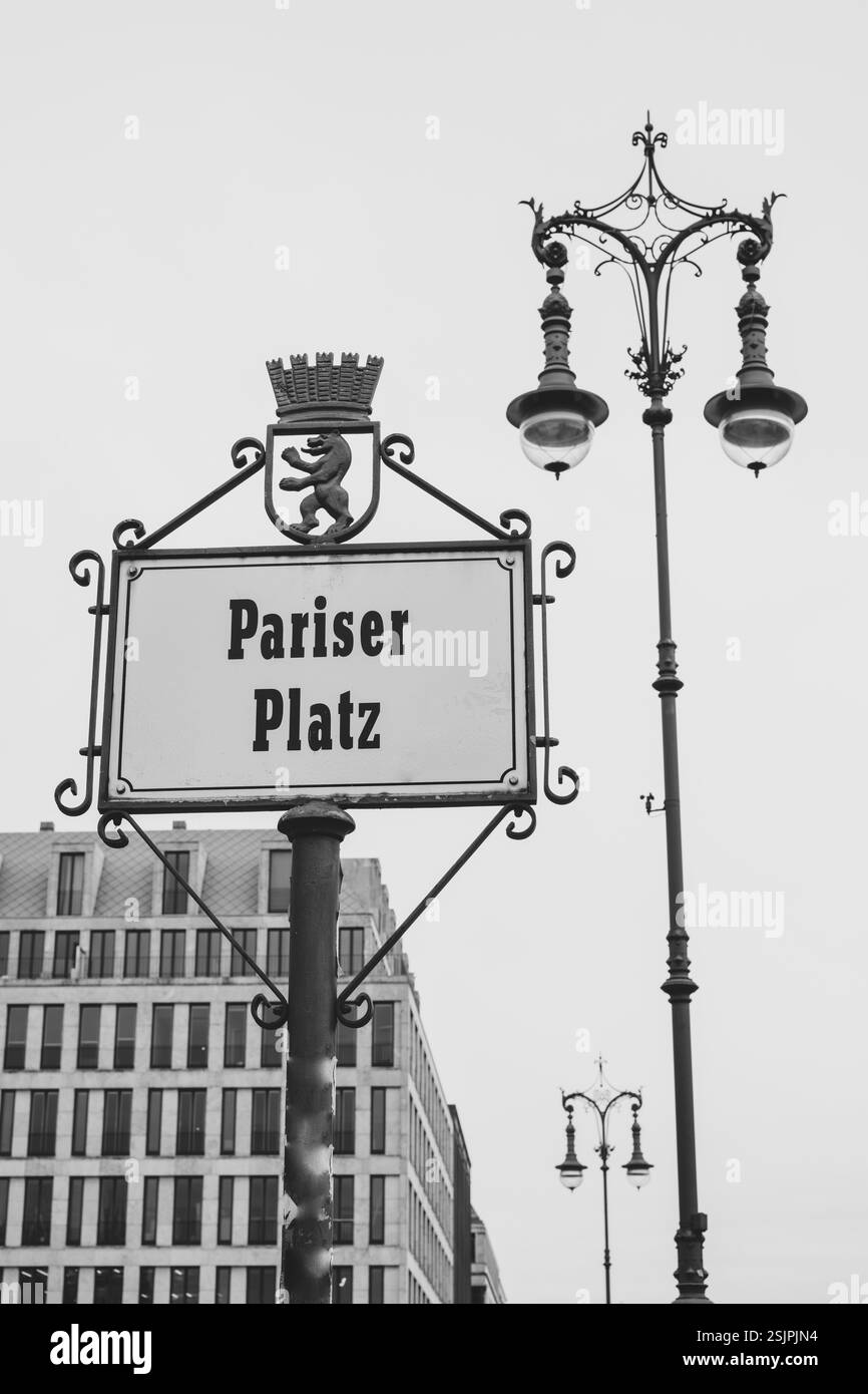 Berlins city center Black and White Stock Photos & Images - Alamy