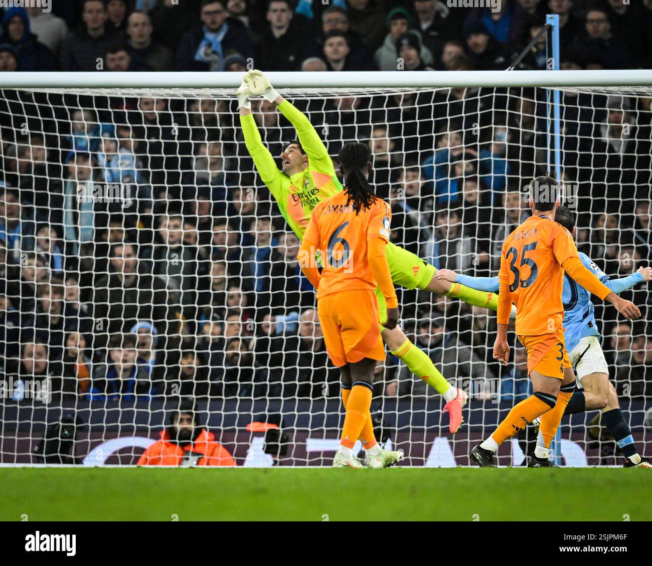 11th February 2025; Etihad Stadium, Manchester, England; UEFA Champions ...