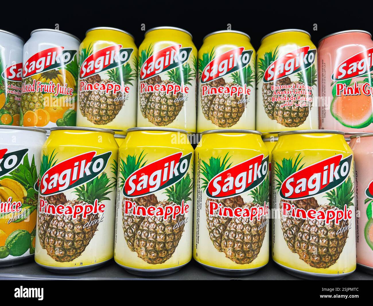 Kyiv, Ukraine - February 11, 2025: A selection of Sagiko colorful ...