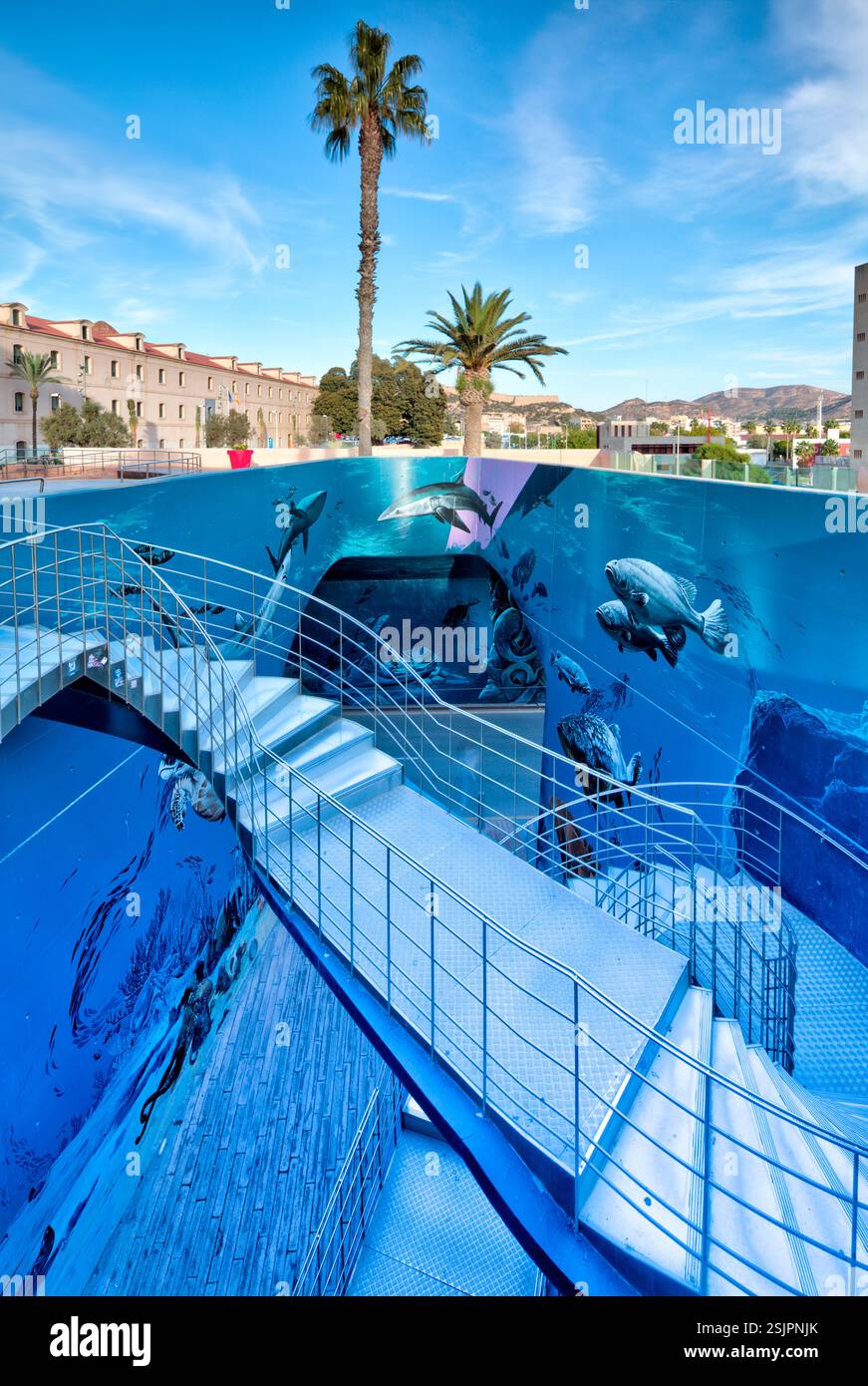 graffiti, mural, Calle Muralla del mar, architecture, city walk ...