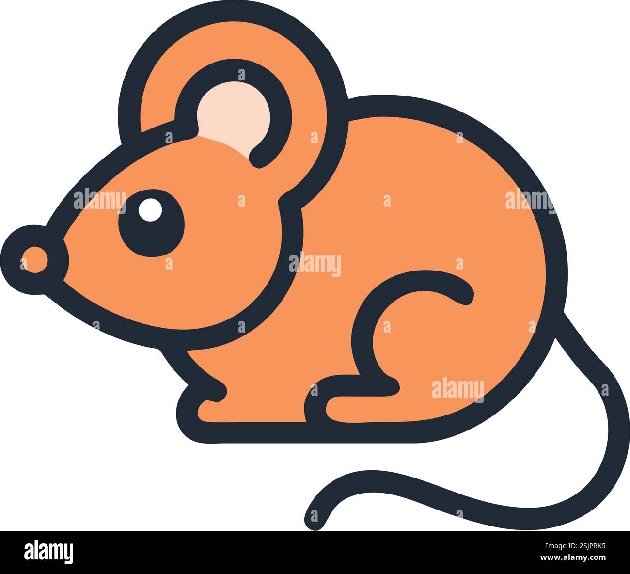 Desert wildlife mouse icon illustration Stock Vector Image & Art - Alamy