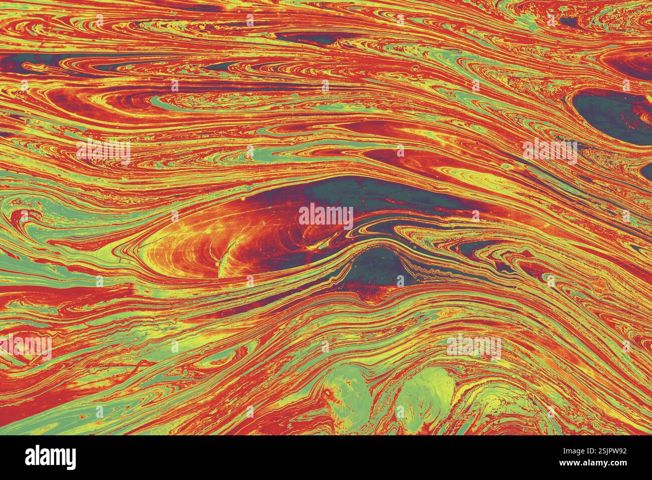 Traditional Ottoman Turkish abstract marbling art patterns as ...