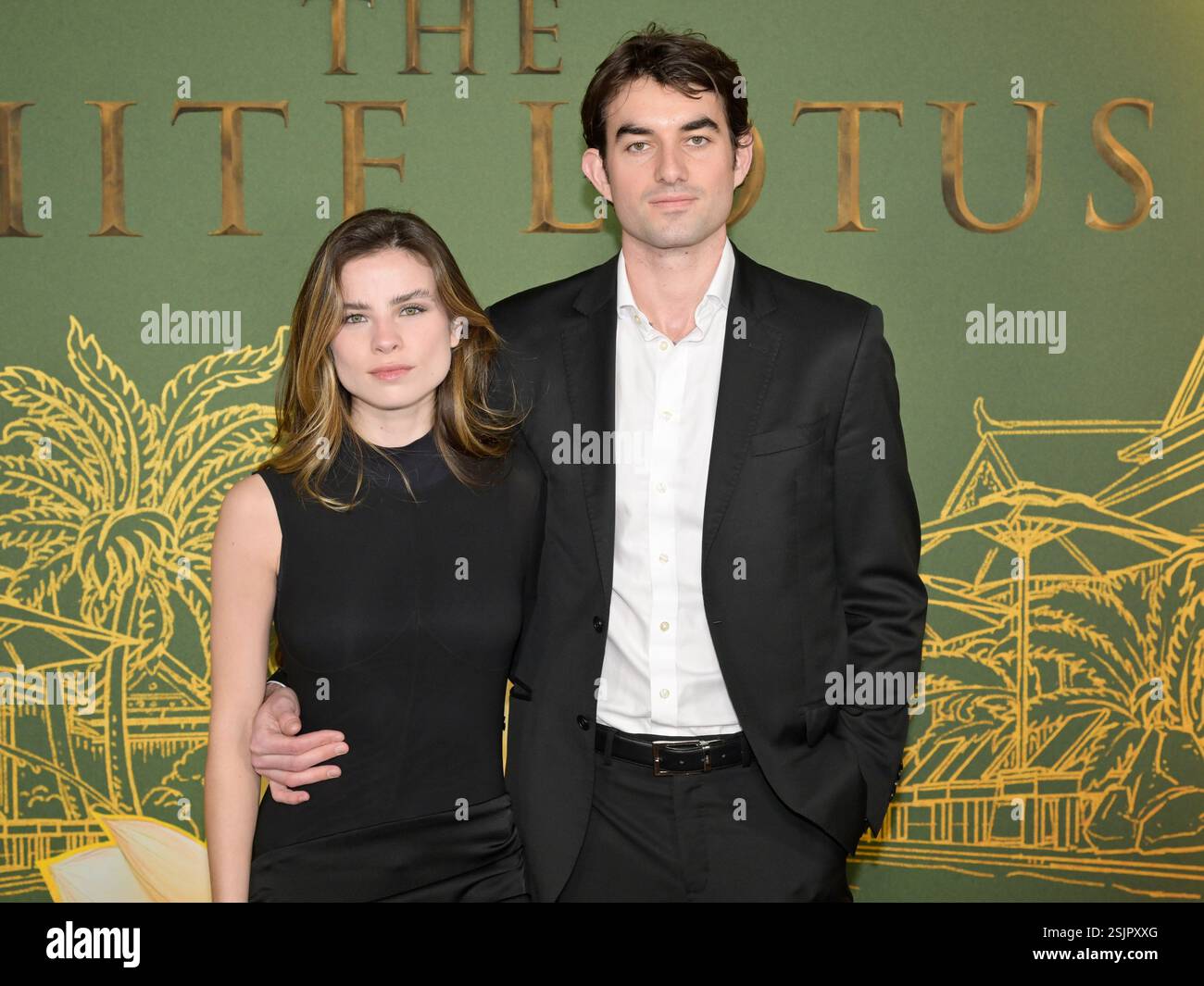 February 10, 2025, Hollywood, California, USA: Conor Kennedy and Giulia ...