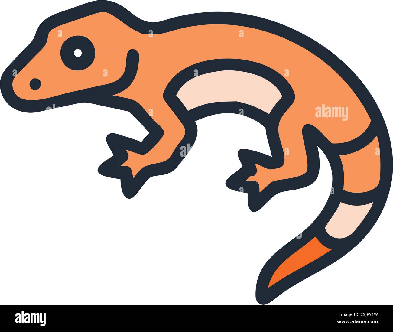 Desert wildlife lizard icon illustration Stock Vector Image & Art - Alamy