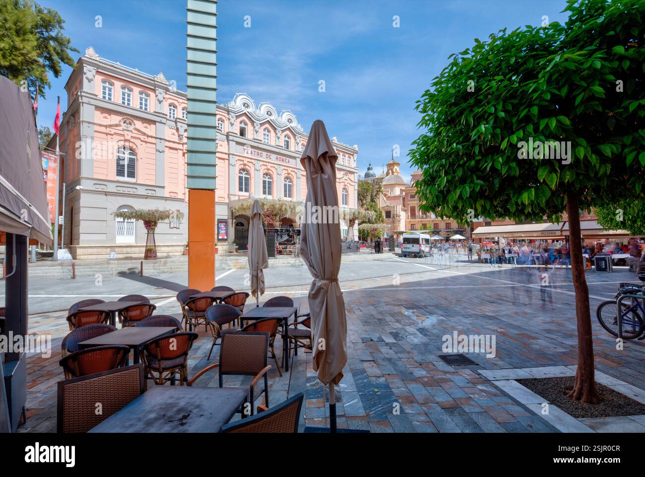 Teatro de Romea, theater, house facade, old town, architecture, city ...