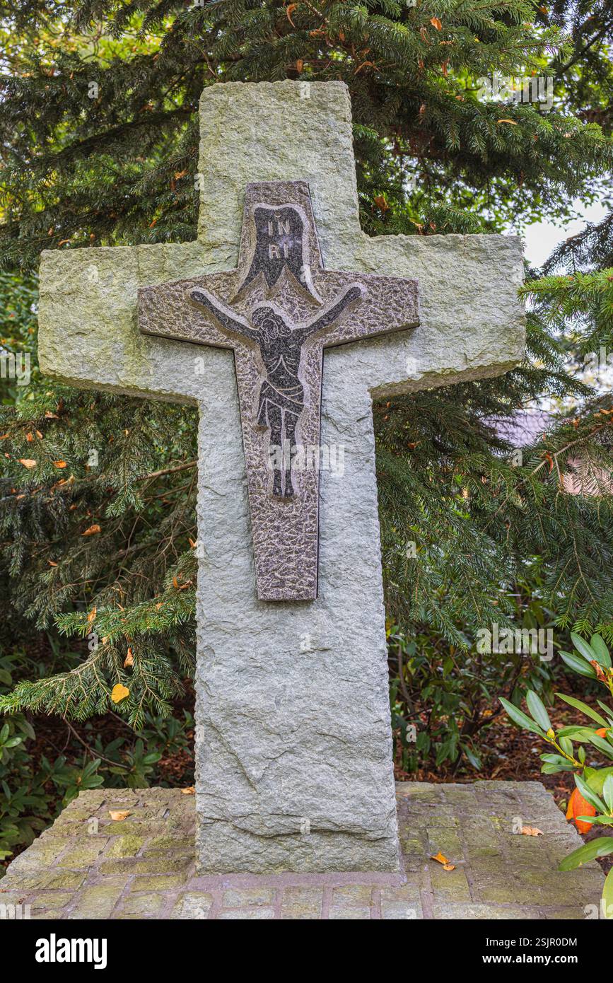 Decorative large cross Stock Photo - Alamy