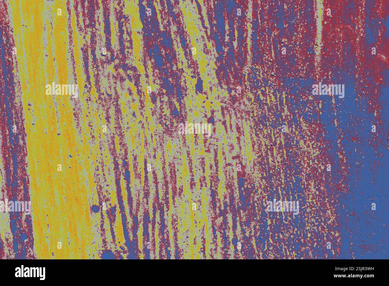 Rough colorful paint dripping grunge texture of wall Stock Photo - Alamy