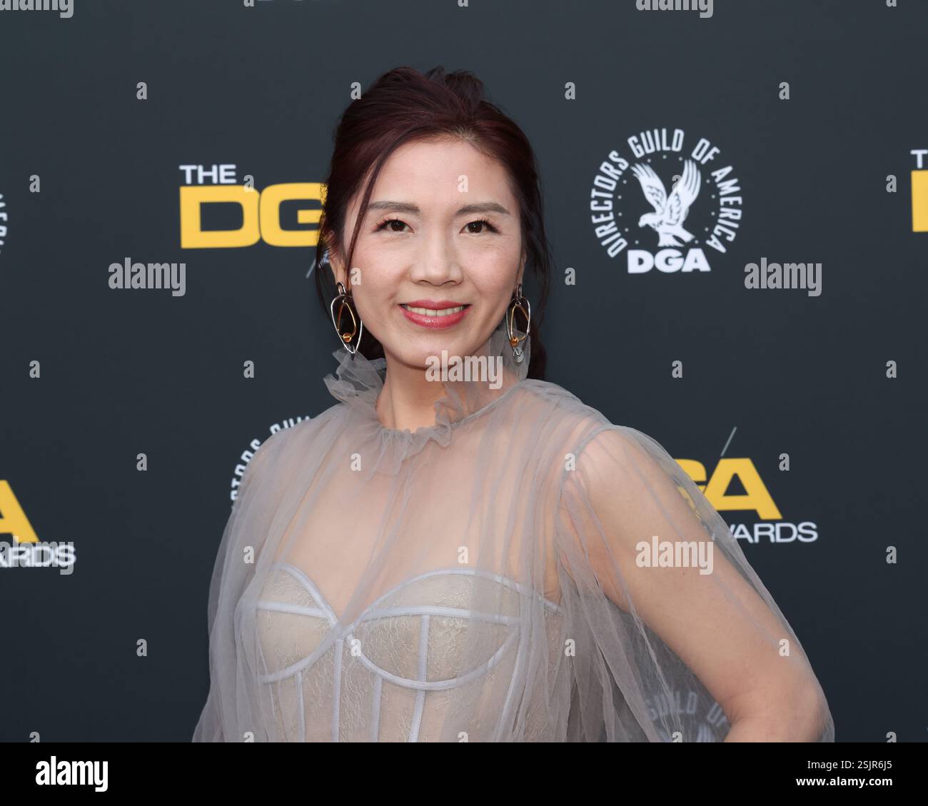 Beverly Hills, California, USA. 7th February, 2025. Freda Ou, chairman of the Los Angeles ...