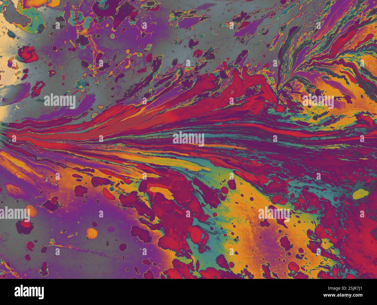 Beautiful marbled Ebru art texture for poster, print or cover design ...
