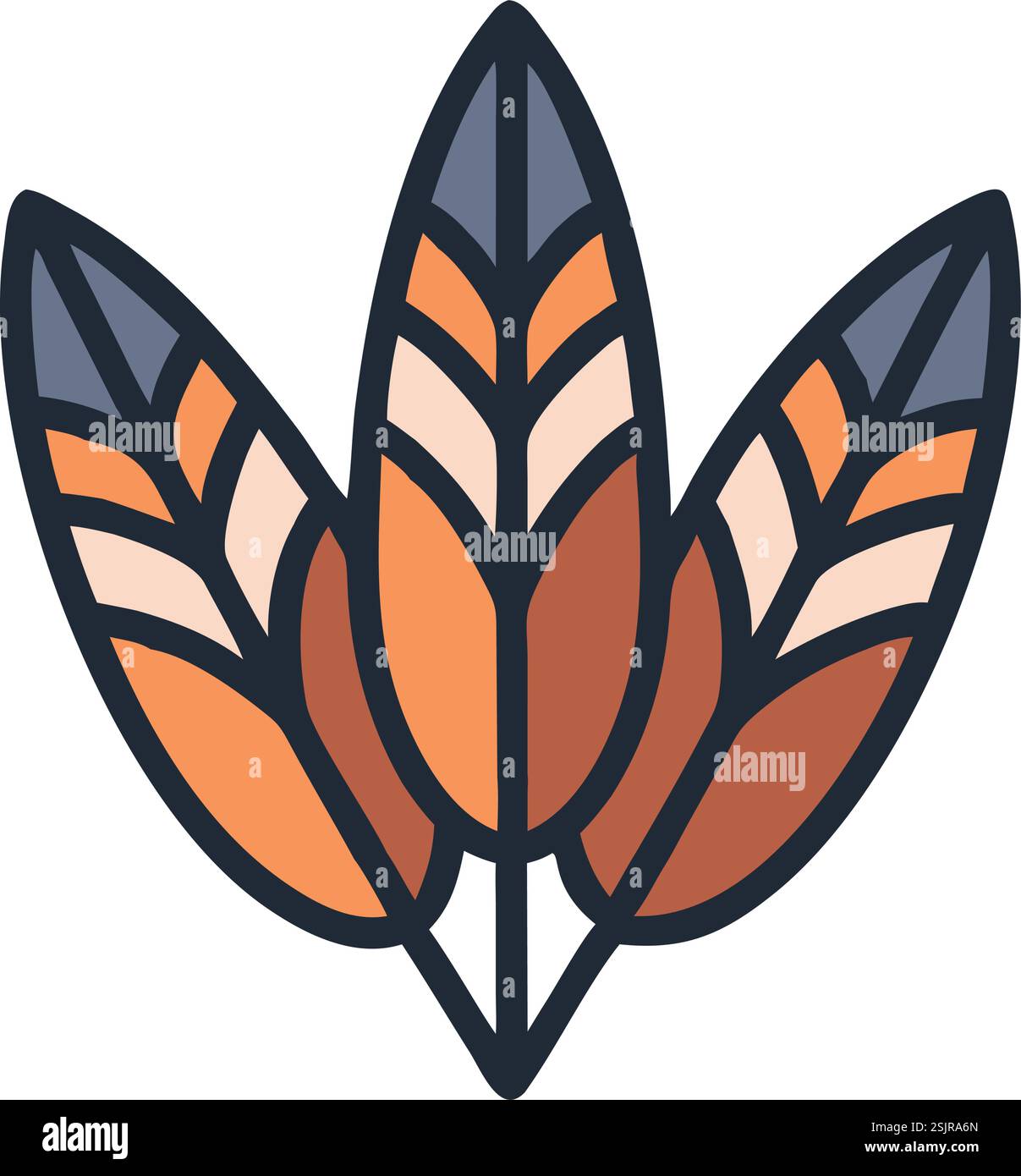 wildlife feather bird icon illustration Stock Vector Image & Art - Alamy