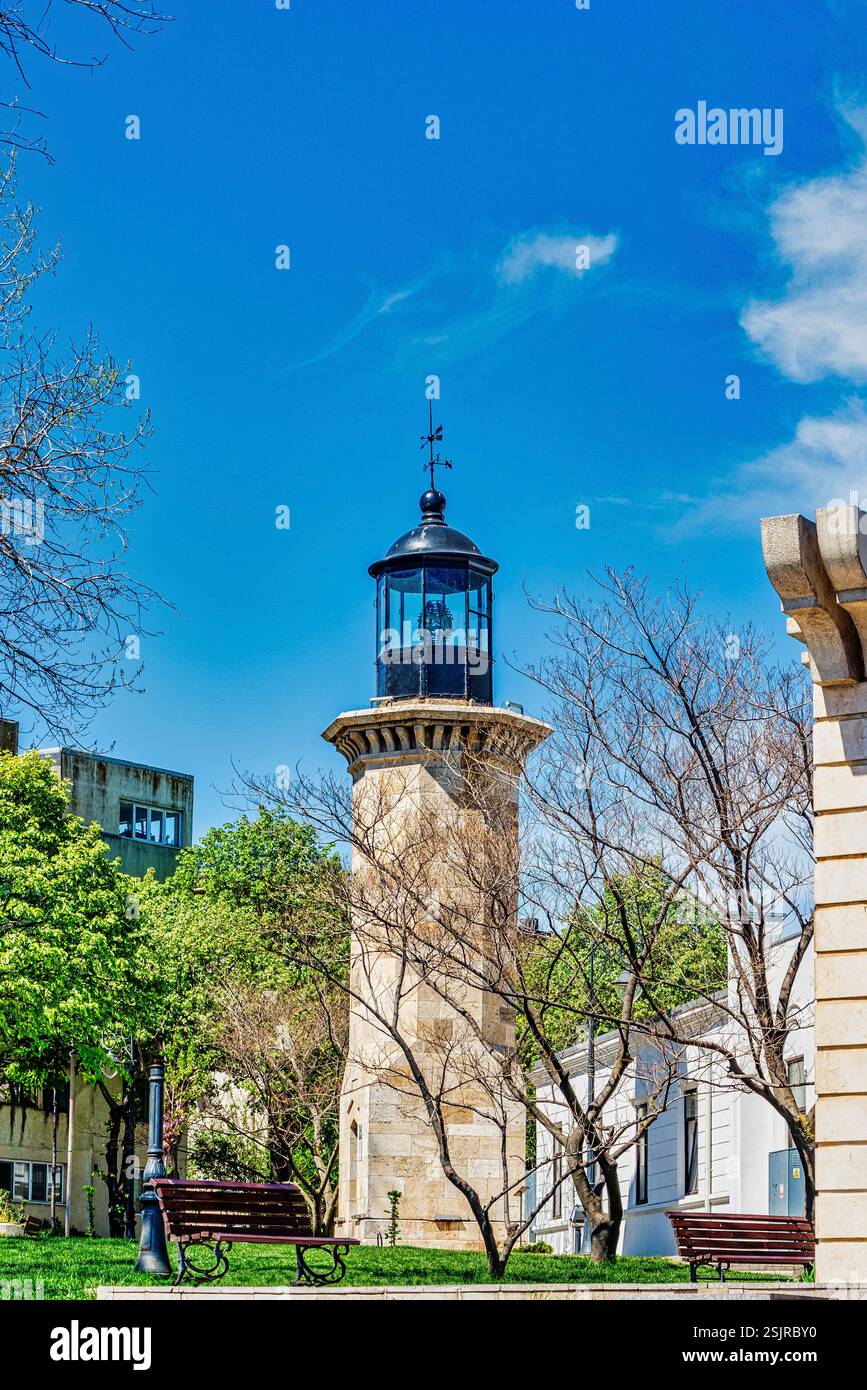 Romania, Constanta (Konstanza), Genoese lighthouse Stock Photo - Alamy