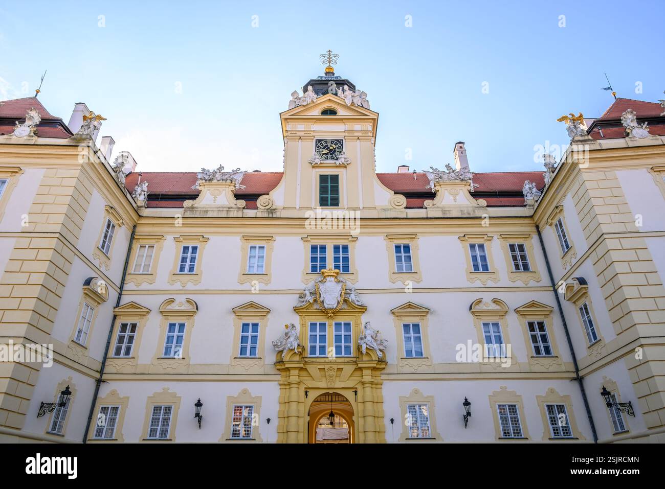 Valtice palace, UNESCO World Heritage site in the South Moravia region ...