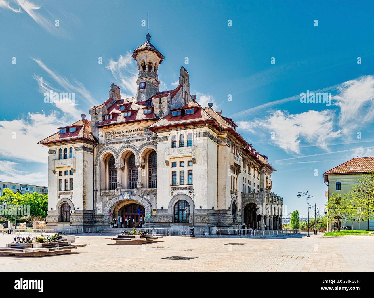 Romania, Constanta (Constanta), Museum of National History and Archaeology, Ovid Square Stock ...