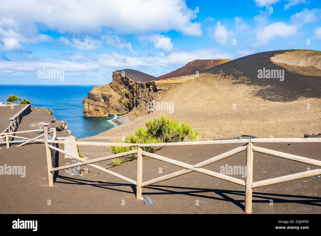 Crater in capelinhos volcano faial hi-res stock photography and images ...