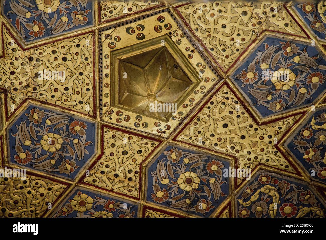 Ottoman Turkish art with geometric patterns on surfaces Stock Photo - Alamy