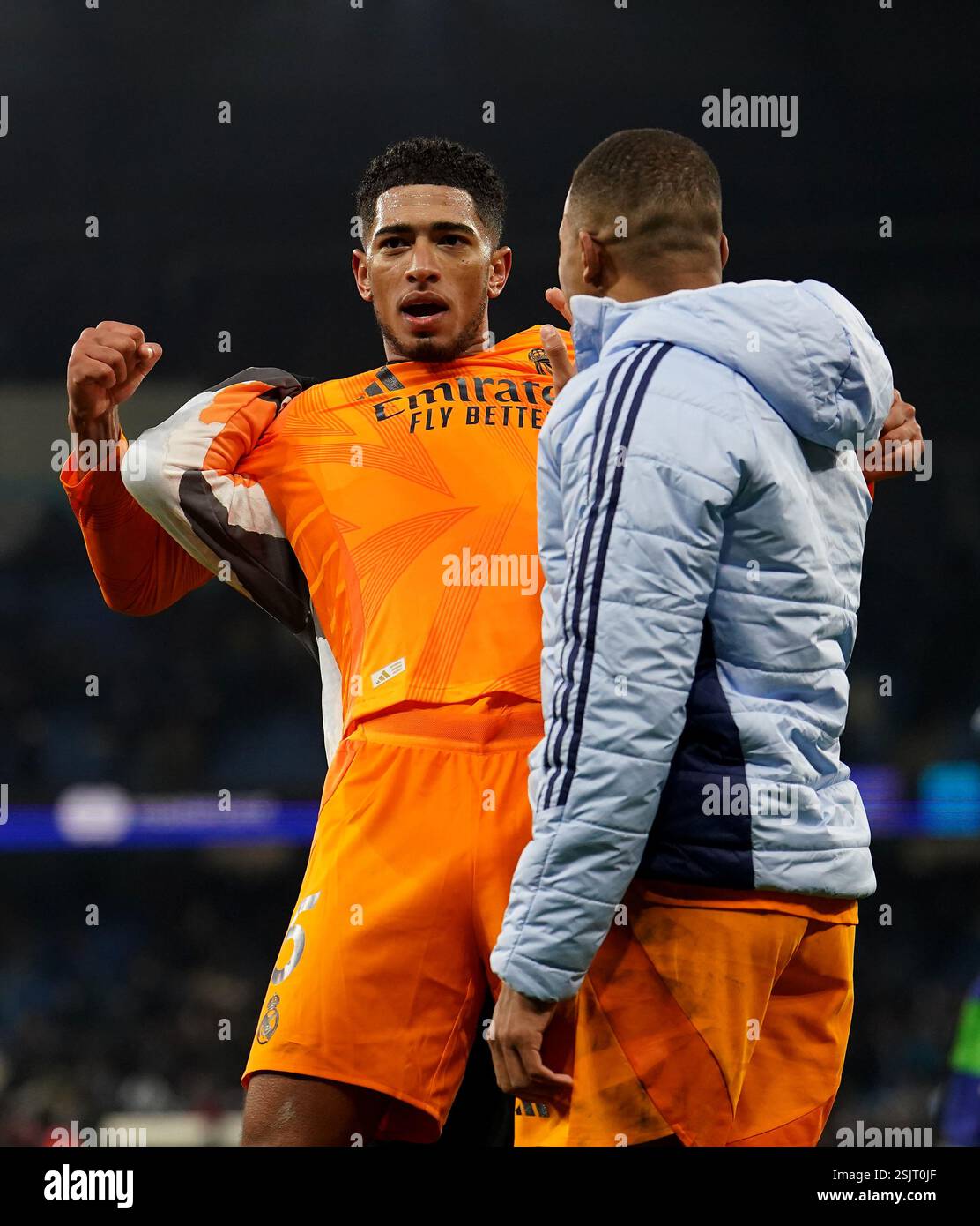 Real Madrid's Jude Bellingham during the UEFA Champions League Knockout ...