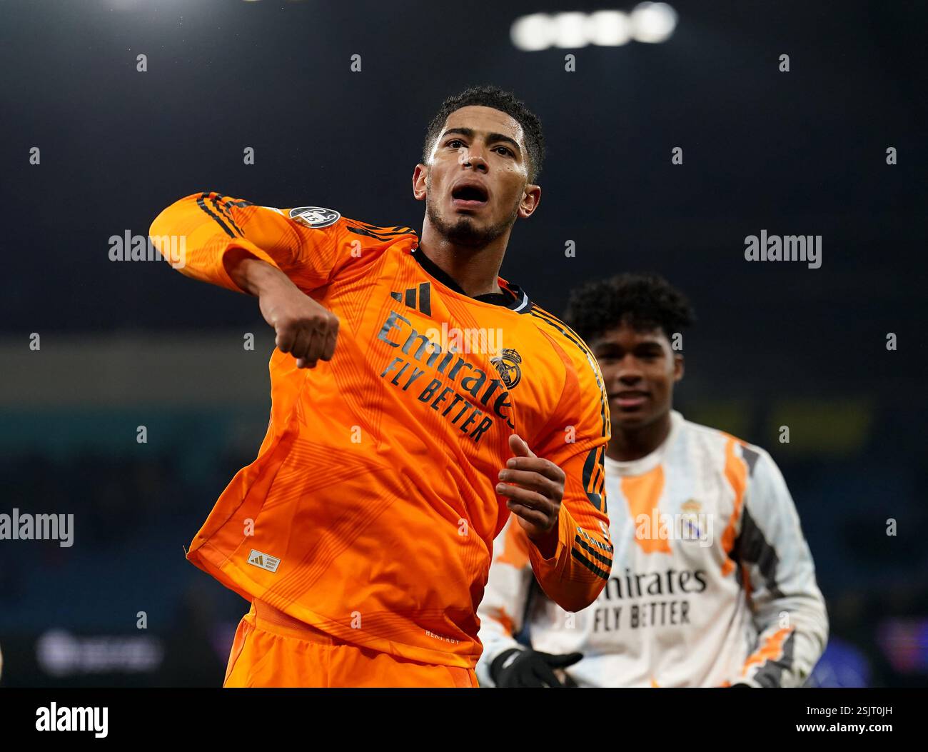 Real Madrid's Jude Bellingham during the UEFA Champions League Knockout ...