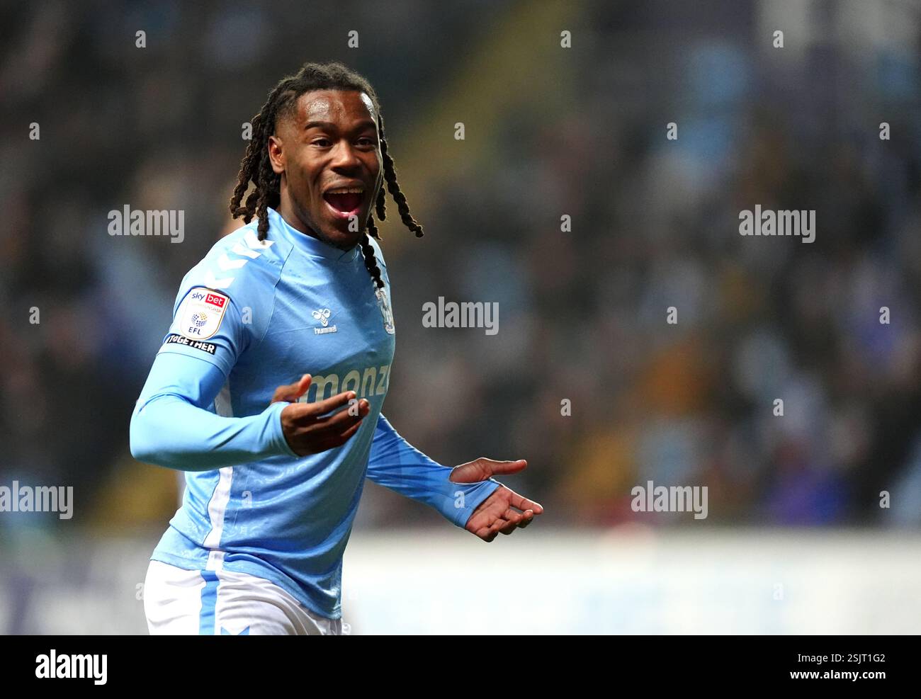 Coventry City's Brandon Thomas-Asante during the Sky Bet Championship ...