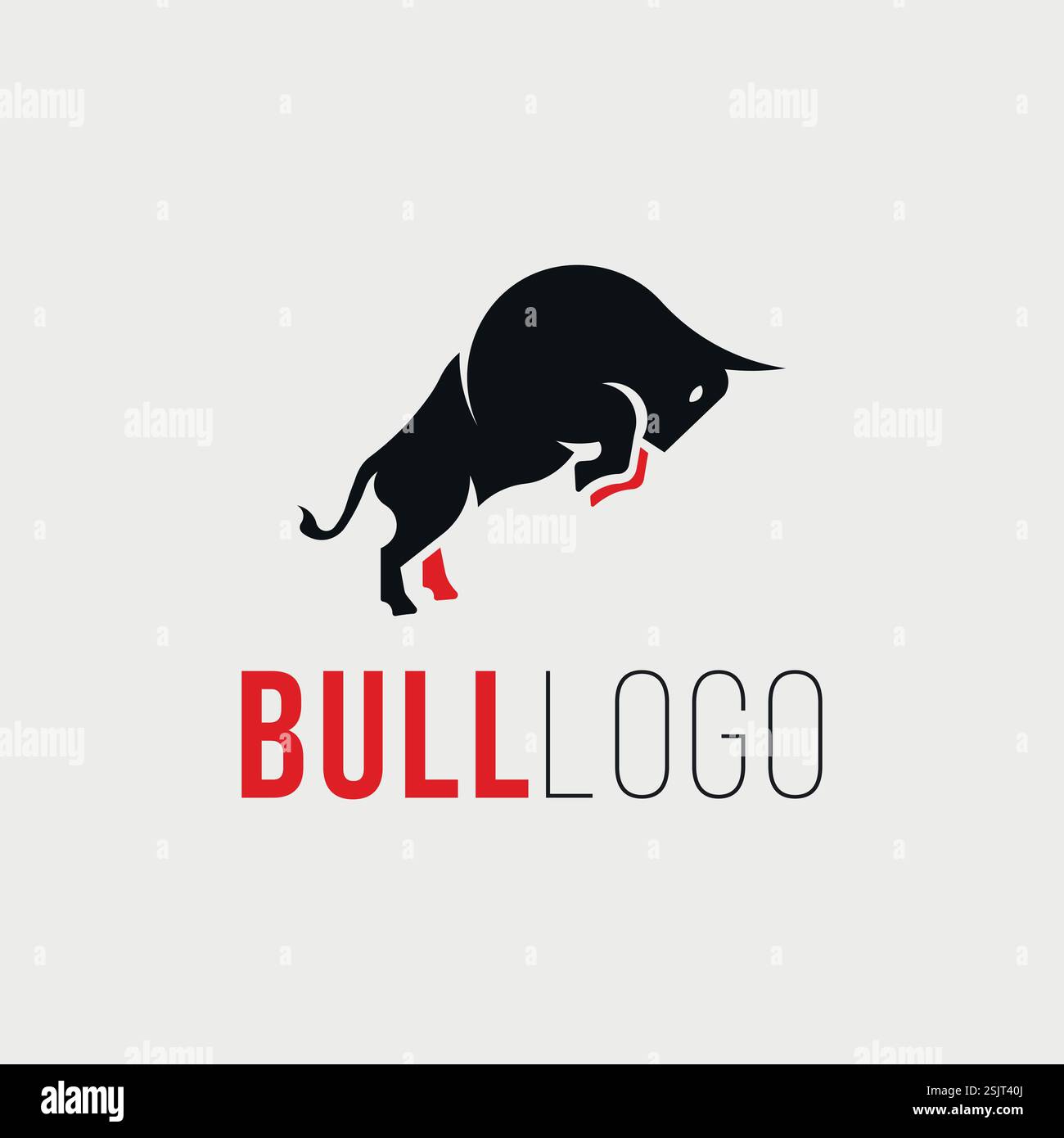 Bull vector vector vectors hi-res stock photography and images - Alamy