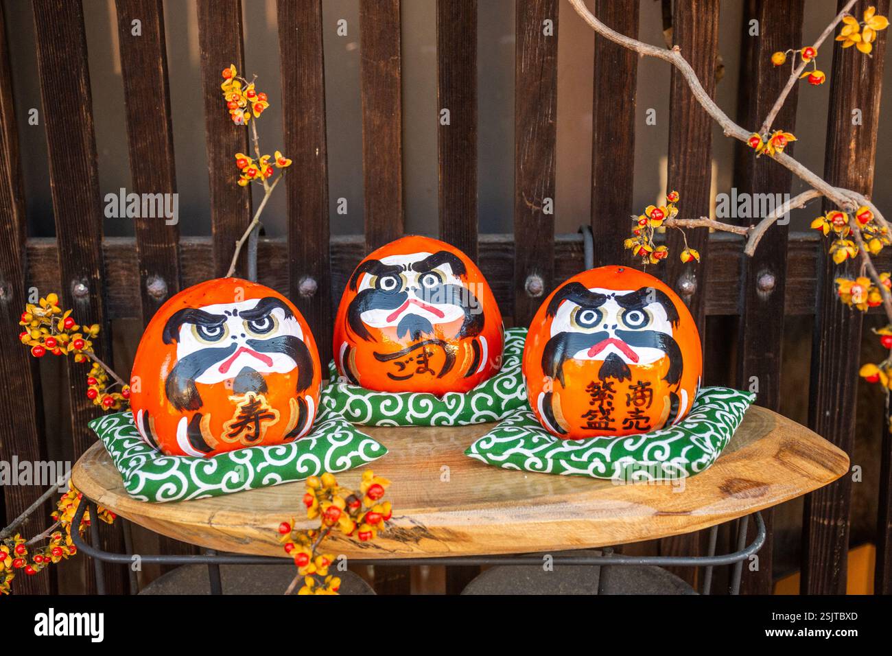 Japanese Daruma Dolls Stock Photo - Alamy