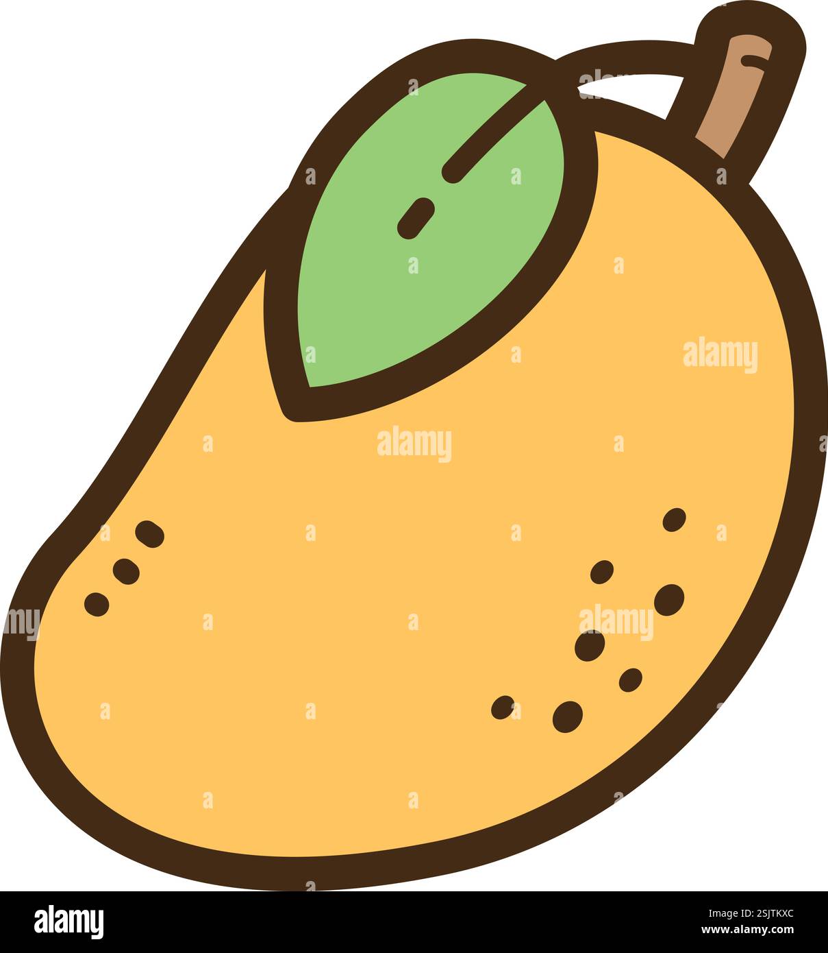 Cartoon mango fruit hi-res stock photography and images - Alamy