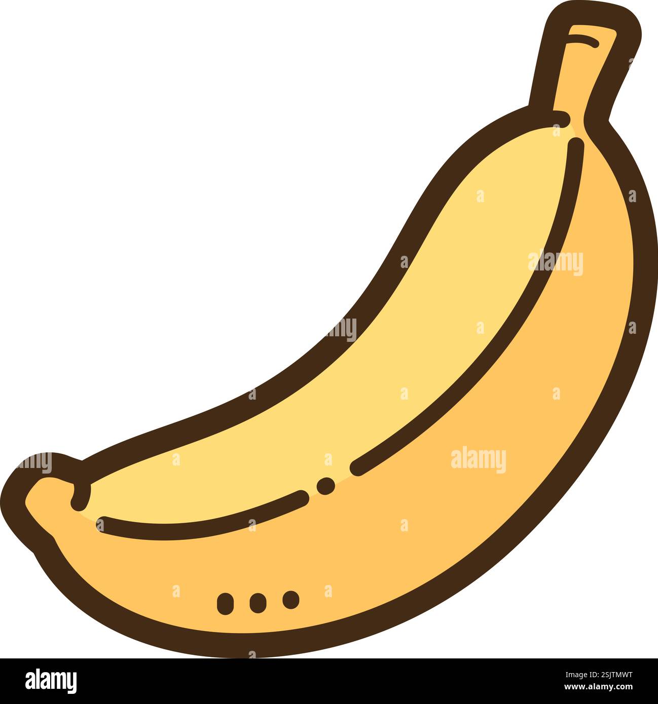 Banana vector doodle illustration and graphic. Part of fruits category Stock Vector Image & Art ...